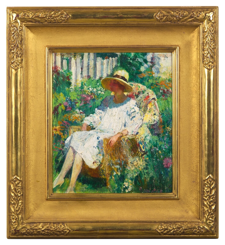 Charles Webster Hawthorne | A Summer Day in Provincetown | MutualArt