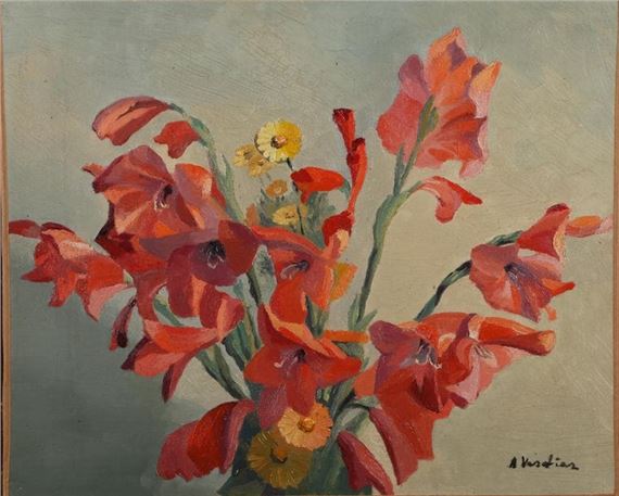 Maxime Pierre André Verdier | Les Glaïeuls (1952) | MutualArt