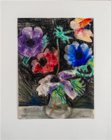 Fritz Stuckenberg | Still life with flowers | MutualArt