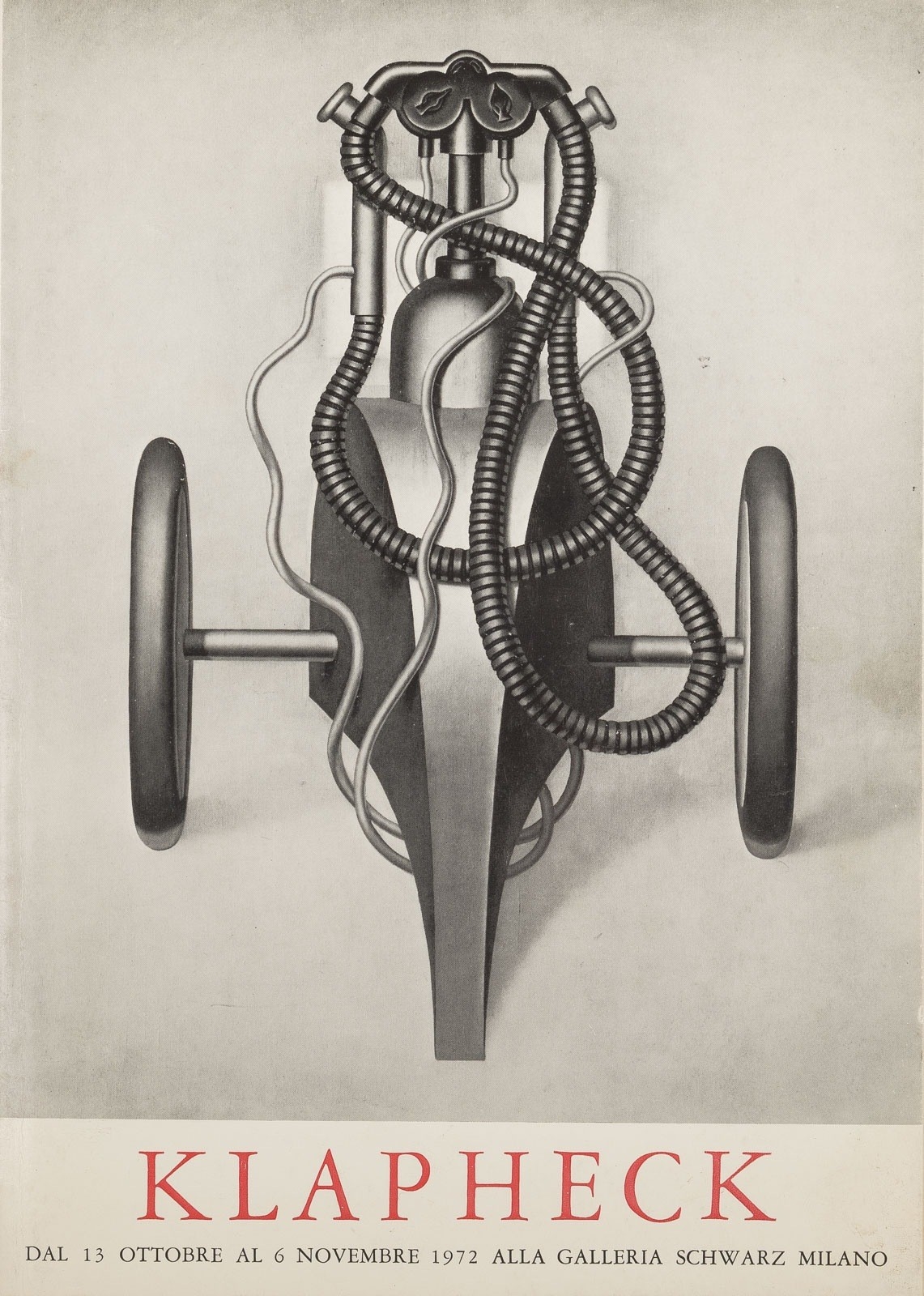 Konrad Klapheck | SIGNED EXHIBITION CATALOGUE WITH DRAWING, MAILAND ...