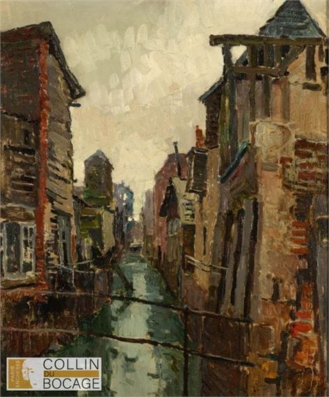 Maurice Martin | The river in the city | MutualArt