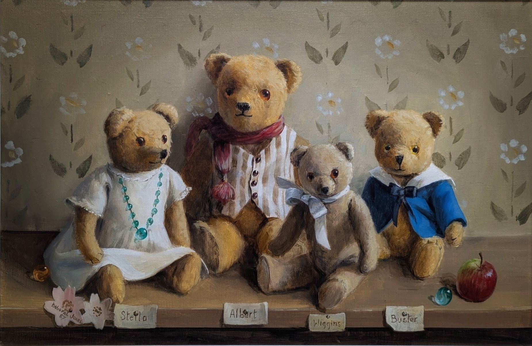 Jones Deborah | Teddy Bears (1987) | Compare similar artworks | MutualArt