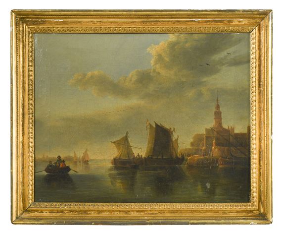 Cuyp Aelbert | A view of Dordrecht (Circa 1655) | Artwork performance ...