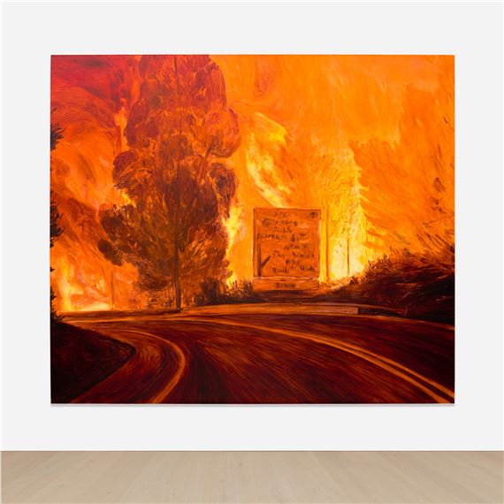 Luke Silva | Coimbra Fire (2023) | MutualArt