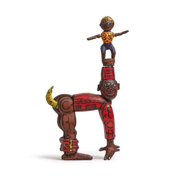 Combas Robert | Le groom rouge et le petit garçon 1994 (1994) | Artwork ...