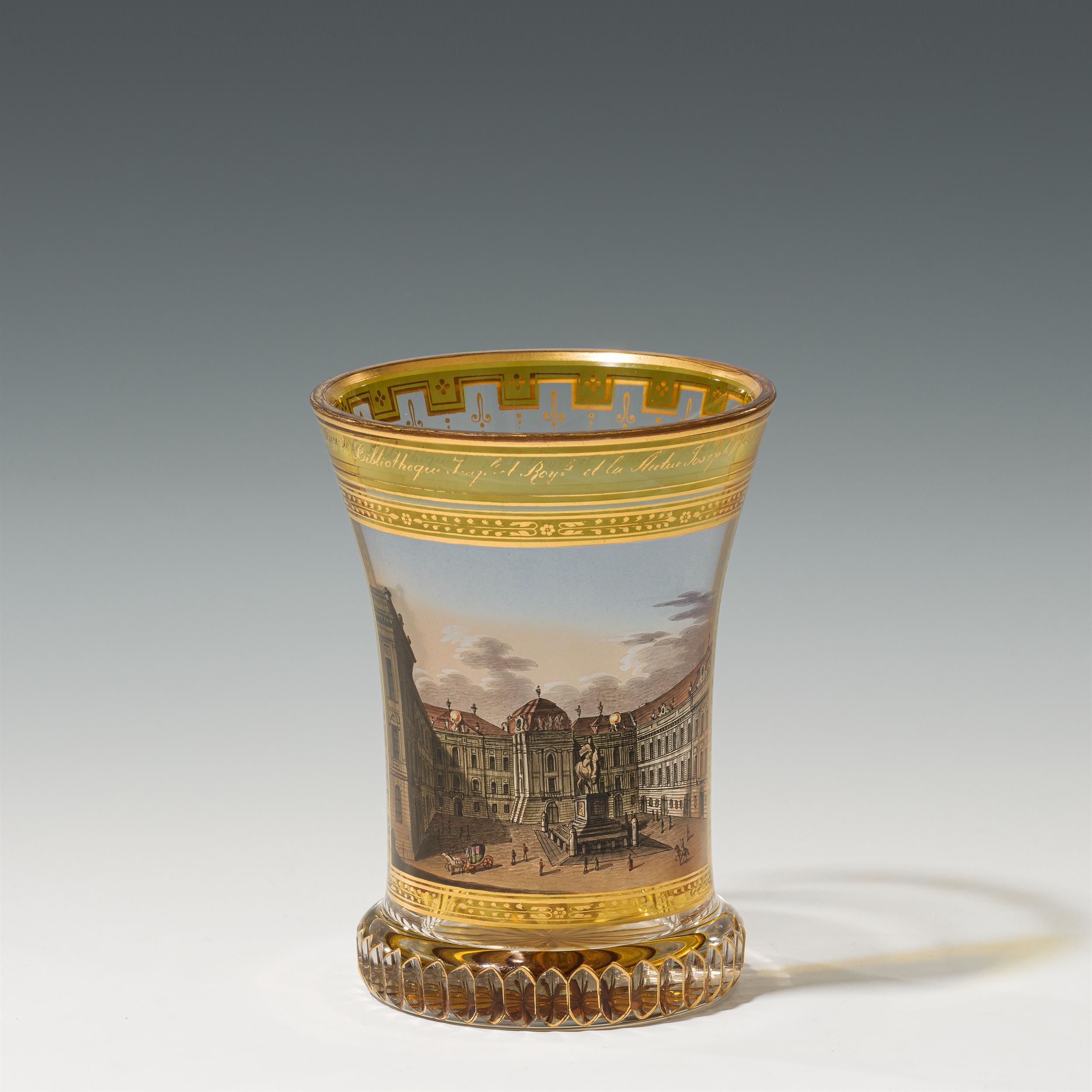 Anton Kothgasser | Beaker Josephsplatz (1825) | MutualArt