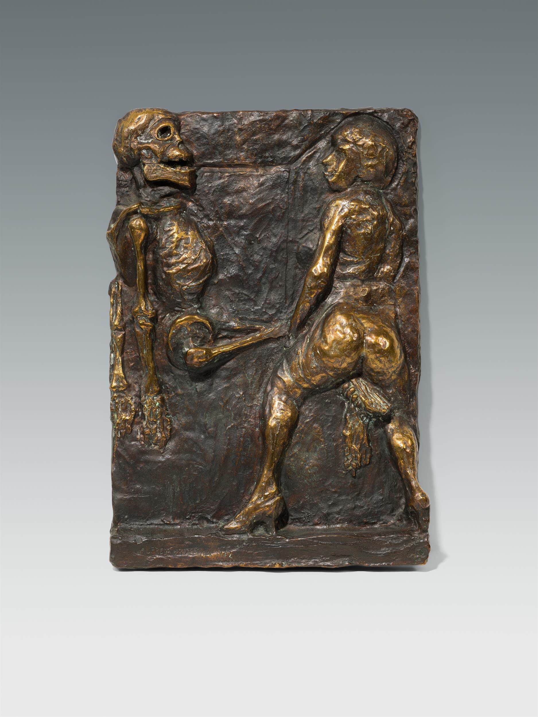 Alfred Hrdlicka | Der Tod und das Mädchen (1972) | MutualArt