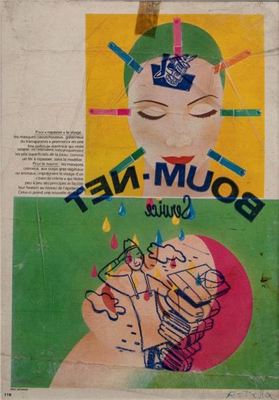 Mimmo Rotella | Boum-net (1974) | MutualArt