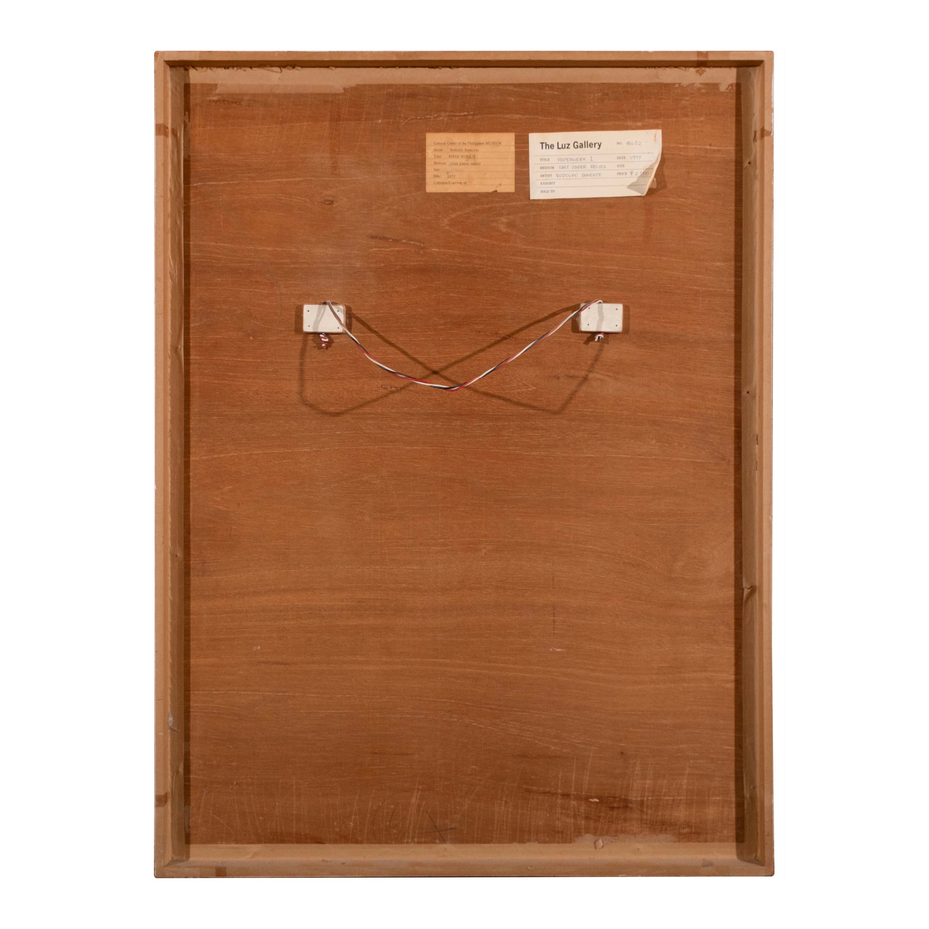 Rodolfo Samonte | Paperwork I (1977) | MutualArt