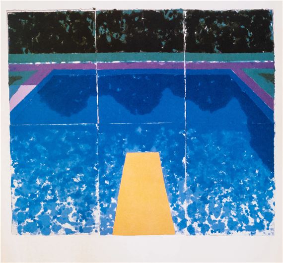 David Hockney | Paper Pools (1978) | MutualArt