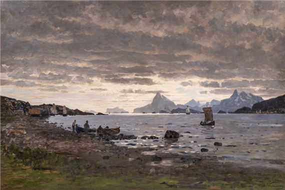 Eilert Adelsteen Normann | Coastal Landscape | MutualArt