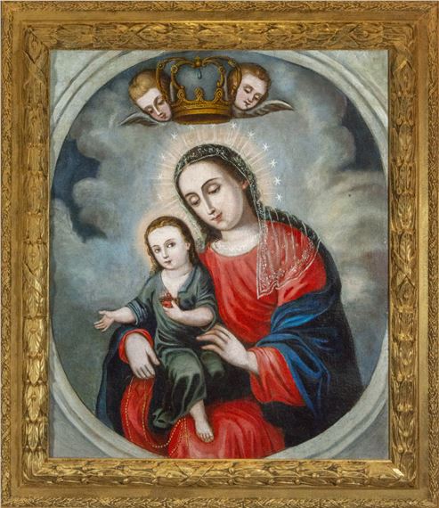 José Campeche | Madonna and Child (18th Century) | MutualArt