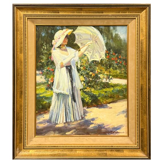 Alexander Averin | THE WHITE SUNSHADE | MutualArt