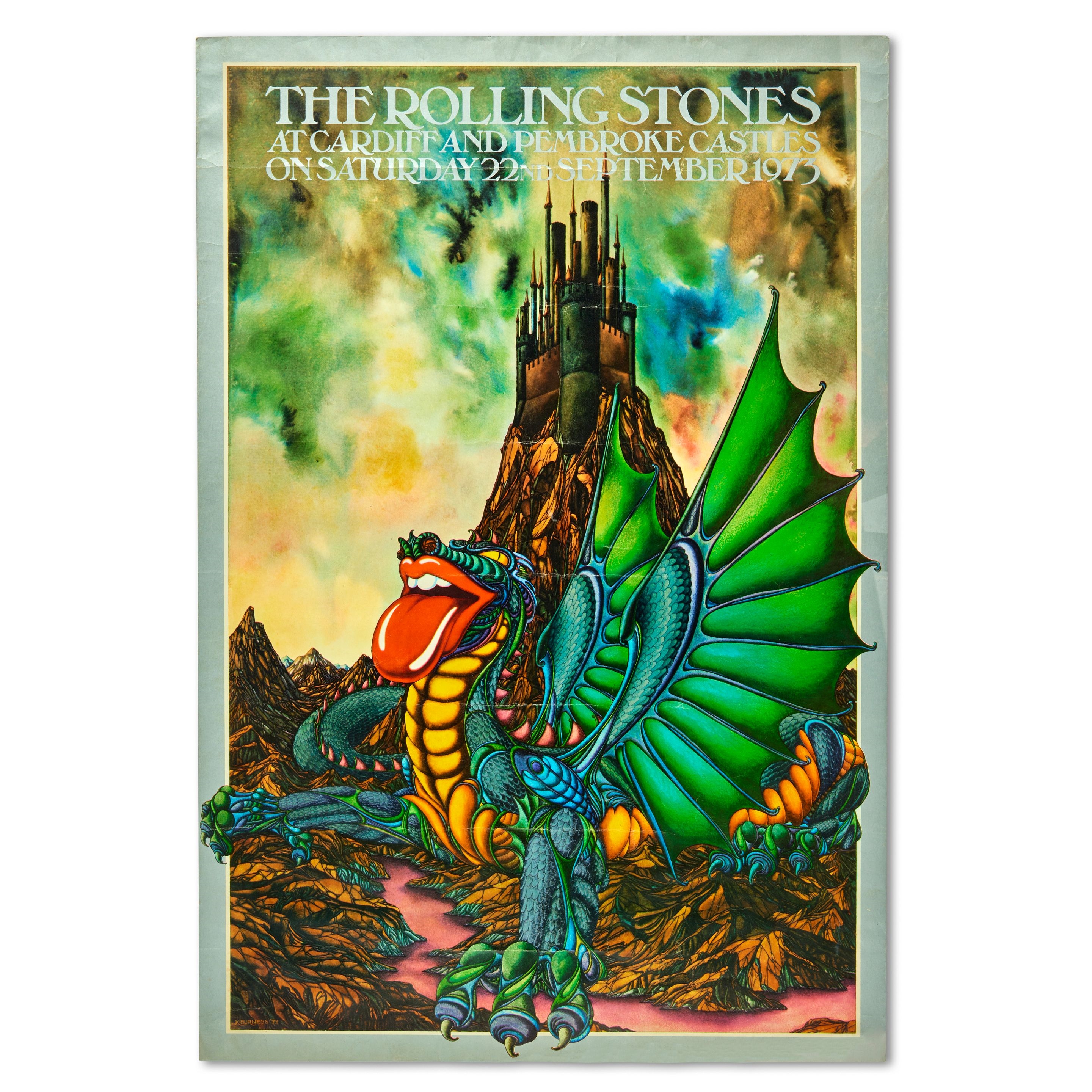 Kate Burness | The Rolling Stones: An Original Poster For The Cancelled ...