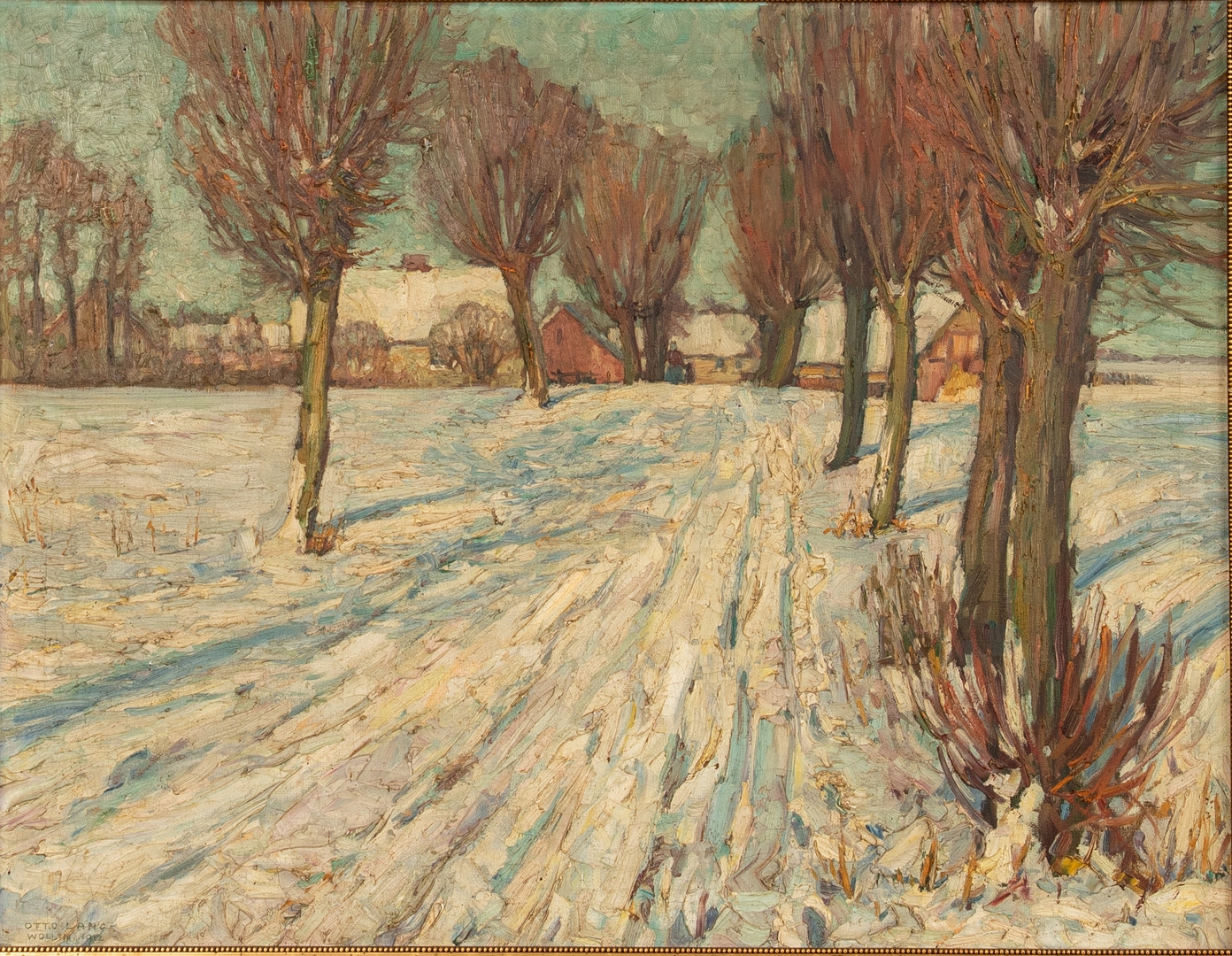 Otto Lang-Wollin | Zur Winterszeit (1912) | MutualArt