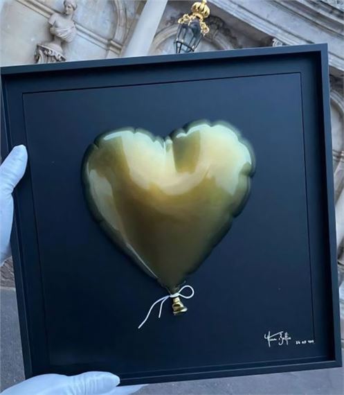 Marc Boffin | Coeur en relief | MutualArt