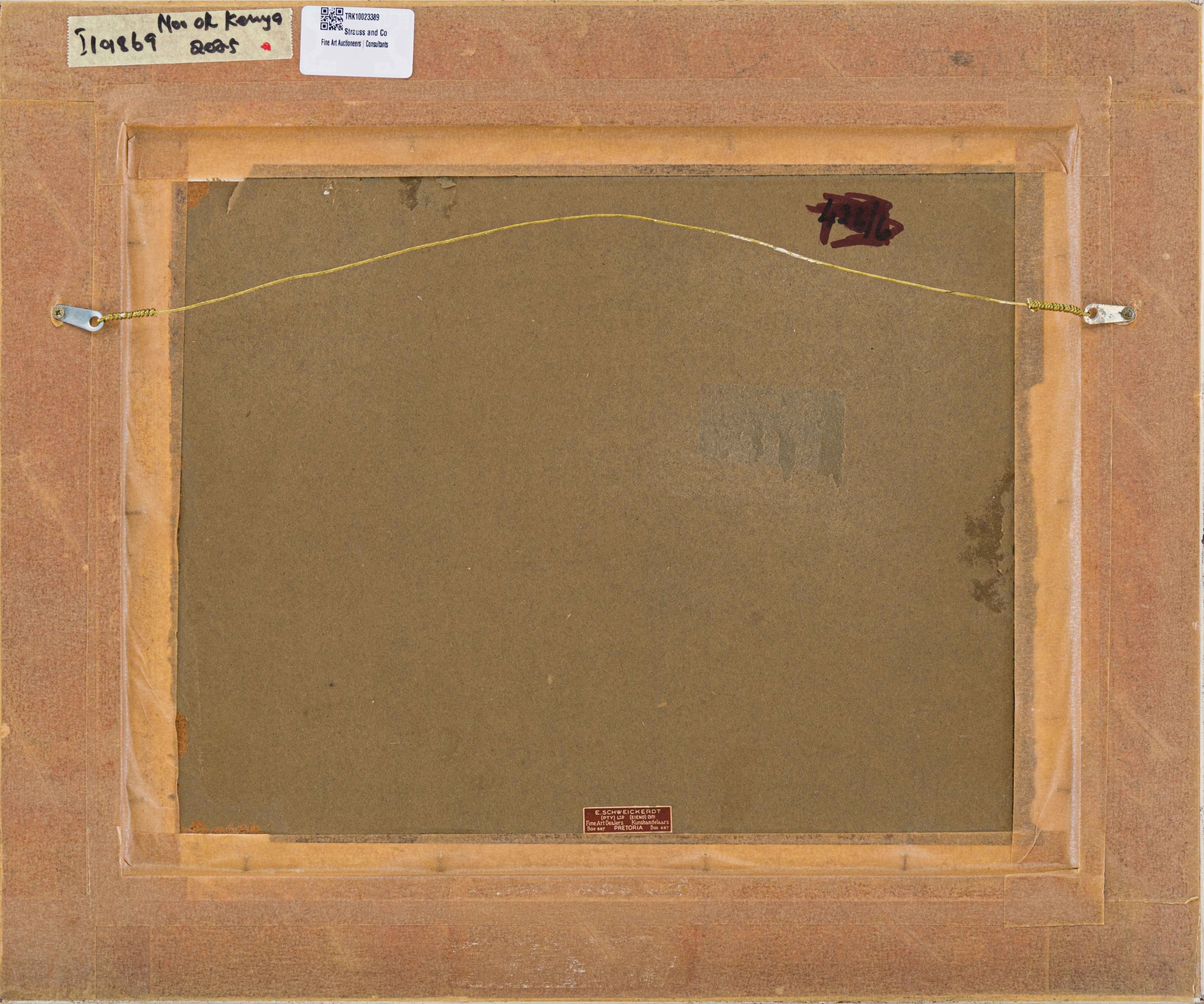 Simon Moroke Lekgetho | Three Kudu in the Bushveld (1964) | MutualArt