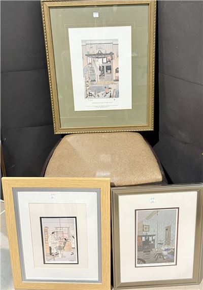 G. W. Birks | 6 humorous limited edition prints | MutualArt