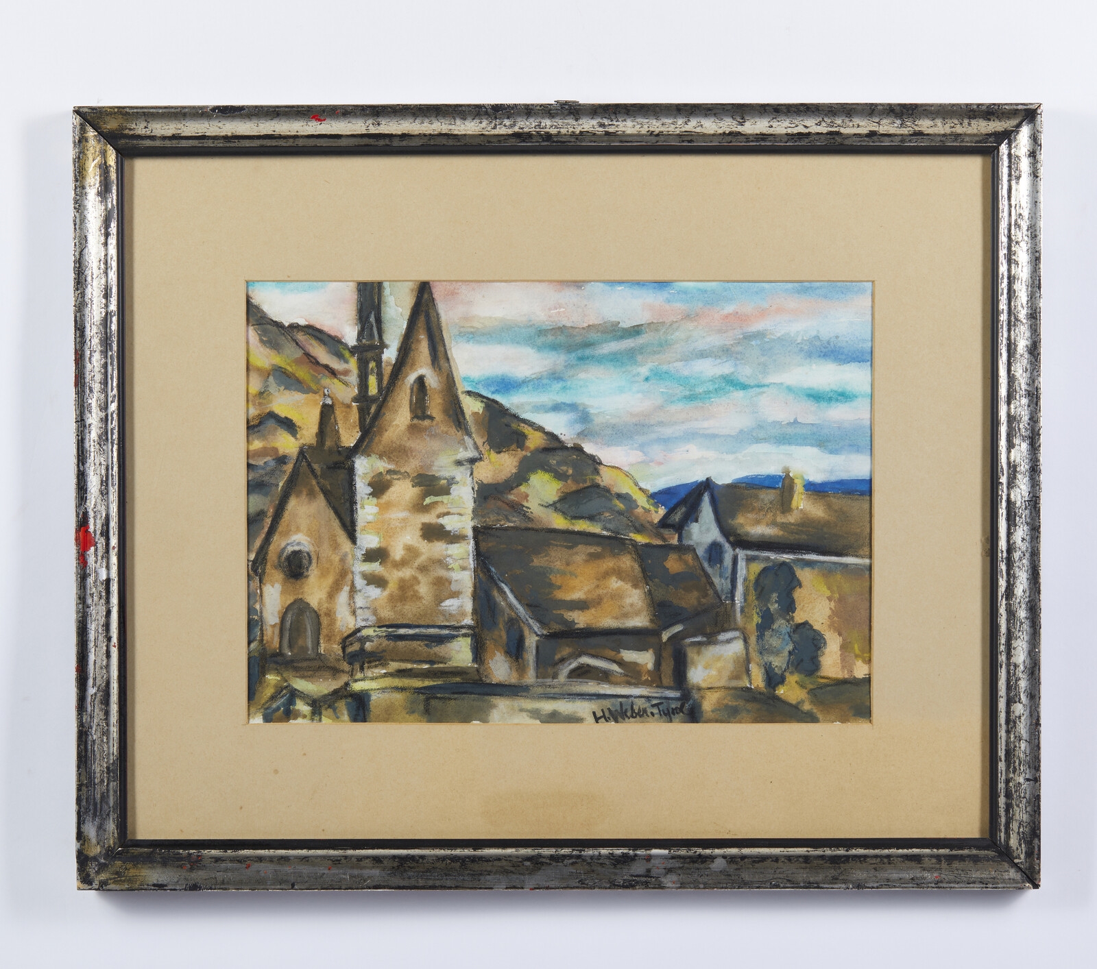 Hans Josef Weber-Tyrol | Tyrolean village | MutualArt