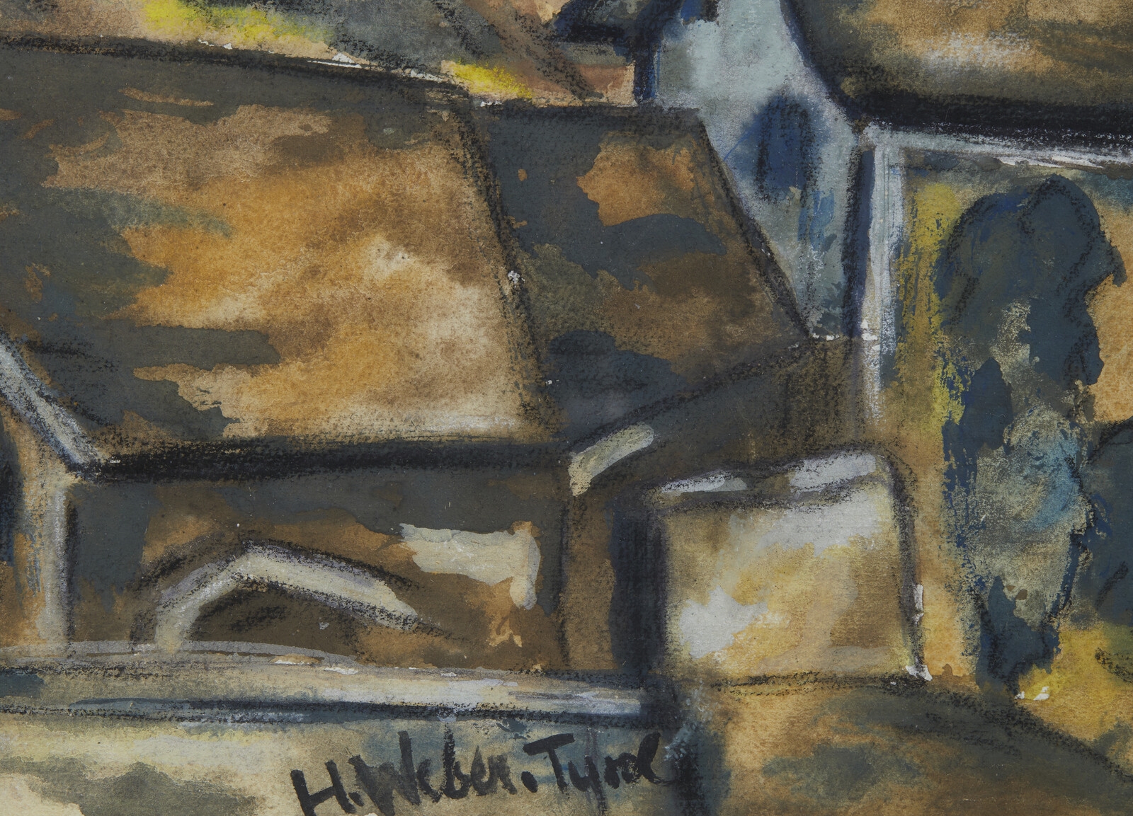 Hans Josef Weber-Tyrol | Tyrolean village | MutualArt