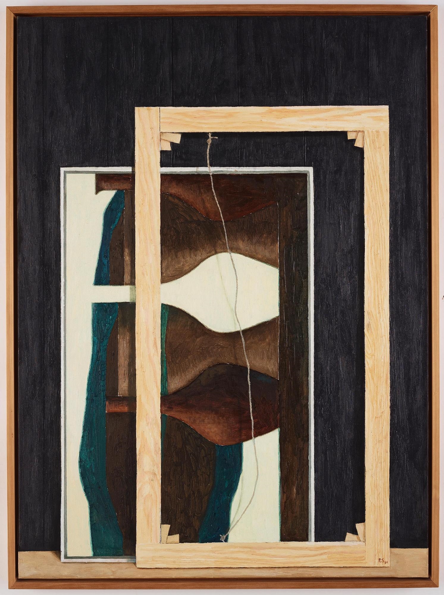 Philip von Schantz | Still life with painting and frame (90) | MutualArt