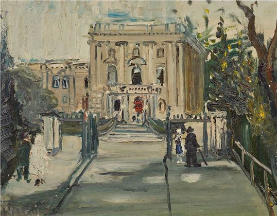 Willy Leopold Guggenheim Varlin | The eye hospital in Zurich (Circa ...