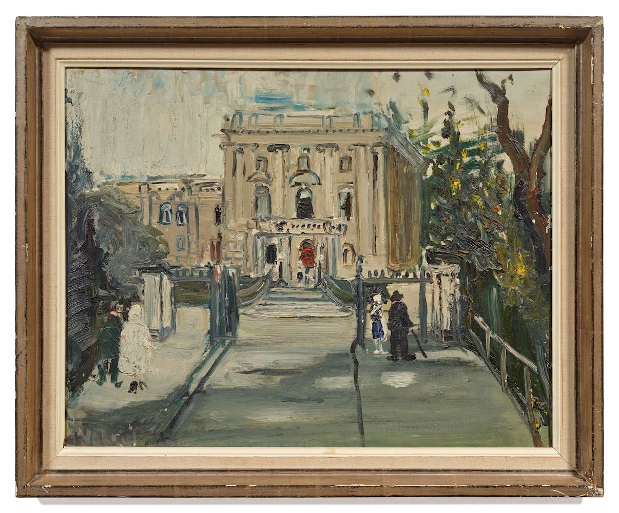 Willy Leopold Guggenheim Varlin | The eye hospital in Zurich (Circa ...