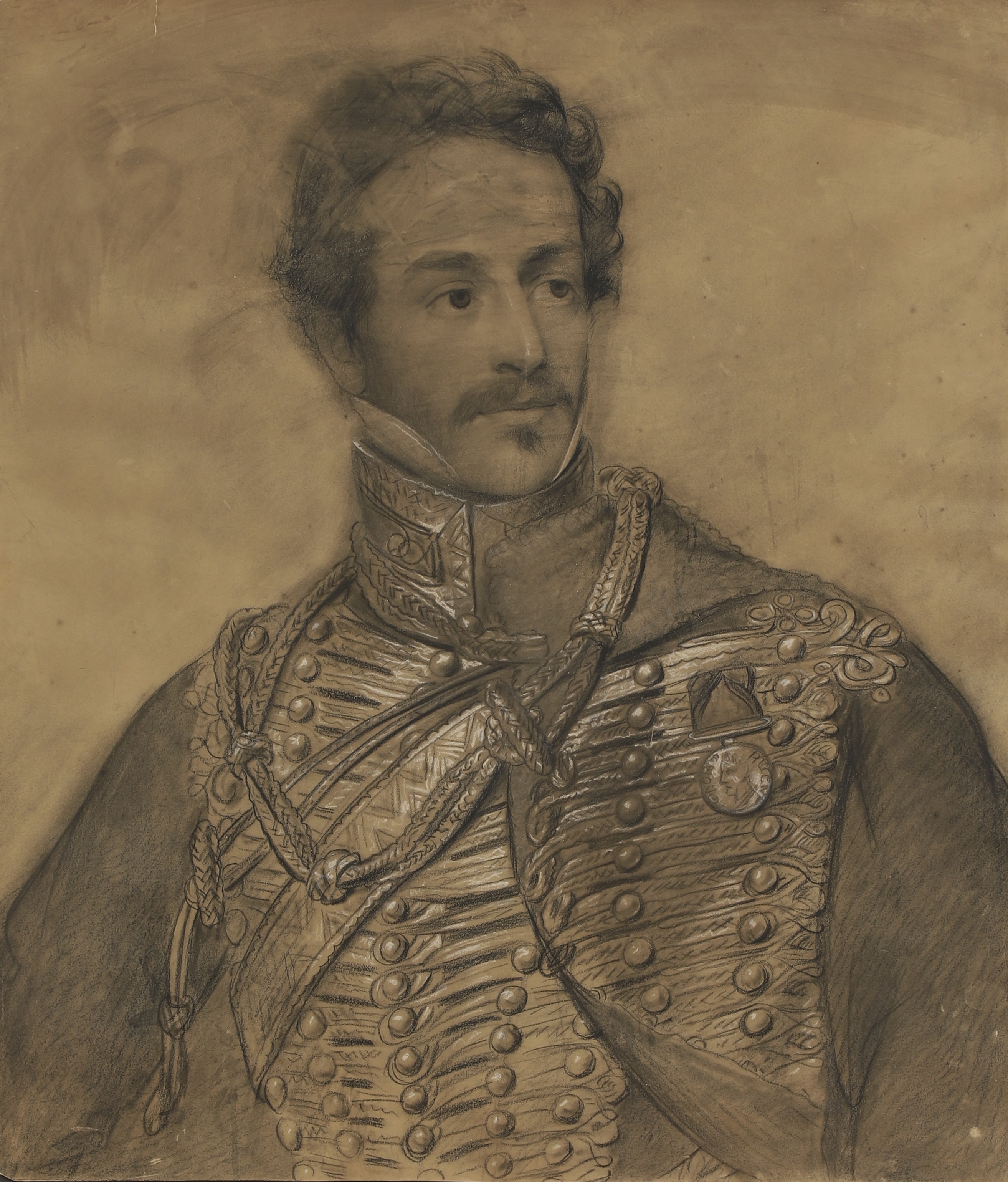 Francis William Wilkin | Portrait of Lt John Clement Wallington of the ...