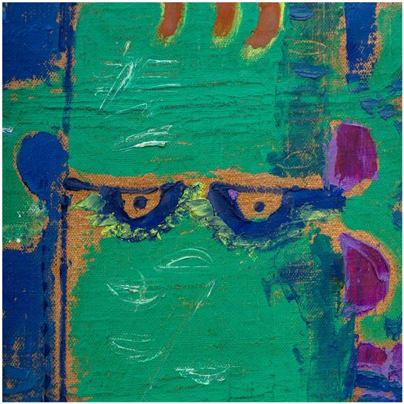 Ion Tuculescu | Green Totem (1961) | MutualArt