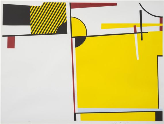Lichtenstein Roy | Bull VI, from the Bull Profile Series (1973 ...