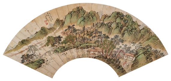 Guan Huai | Study by Lakes and Mountains (1796) | MutualArt