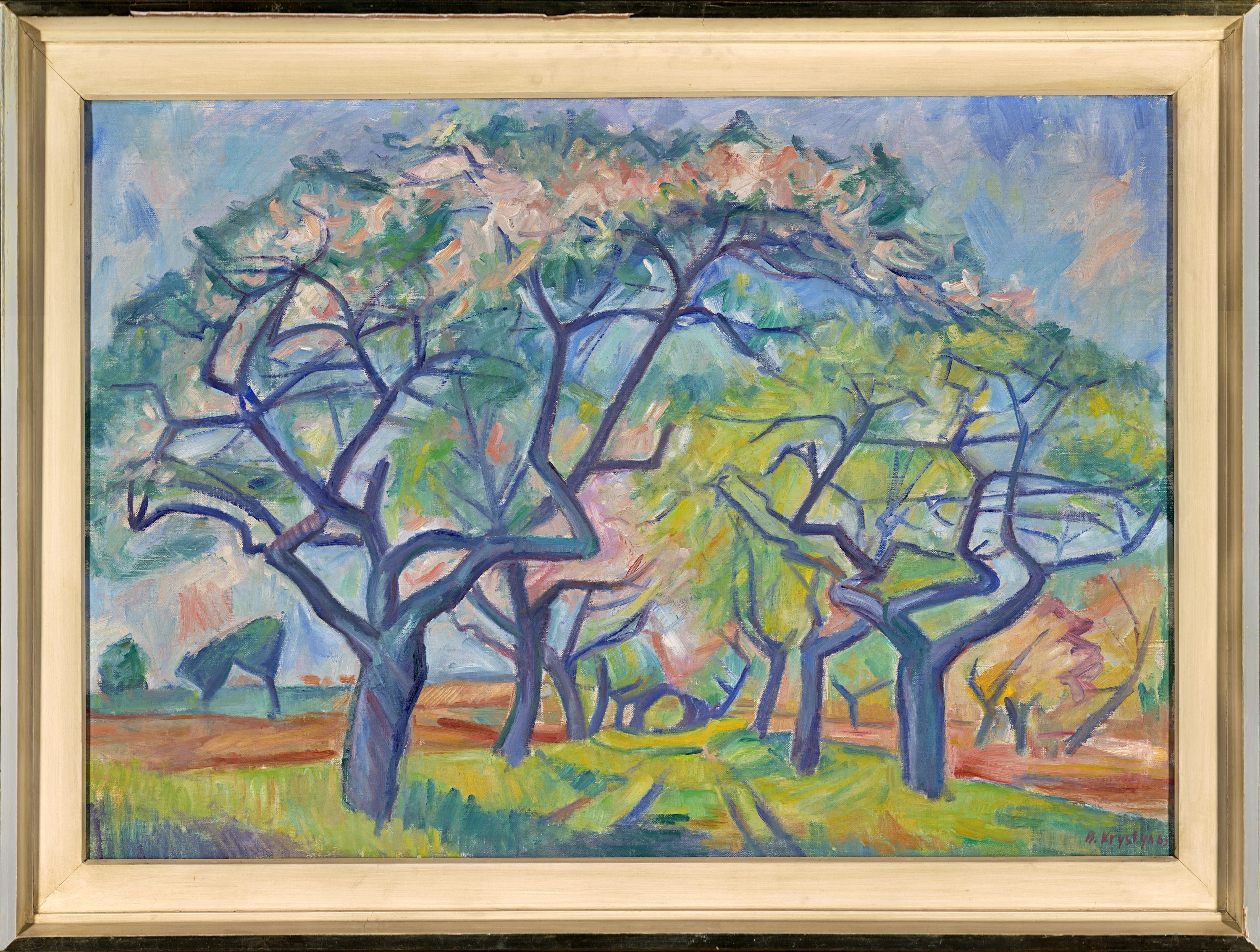 Bohumír Krystyn | Krásné pole XL Formát (1963) | MutualArt