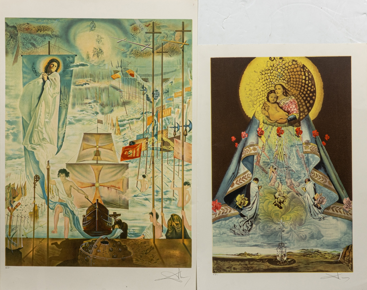 Salvador Dalí | The Discovery of America by Christopher Columbus, The ...