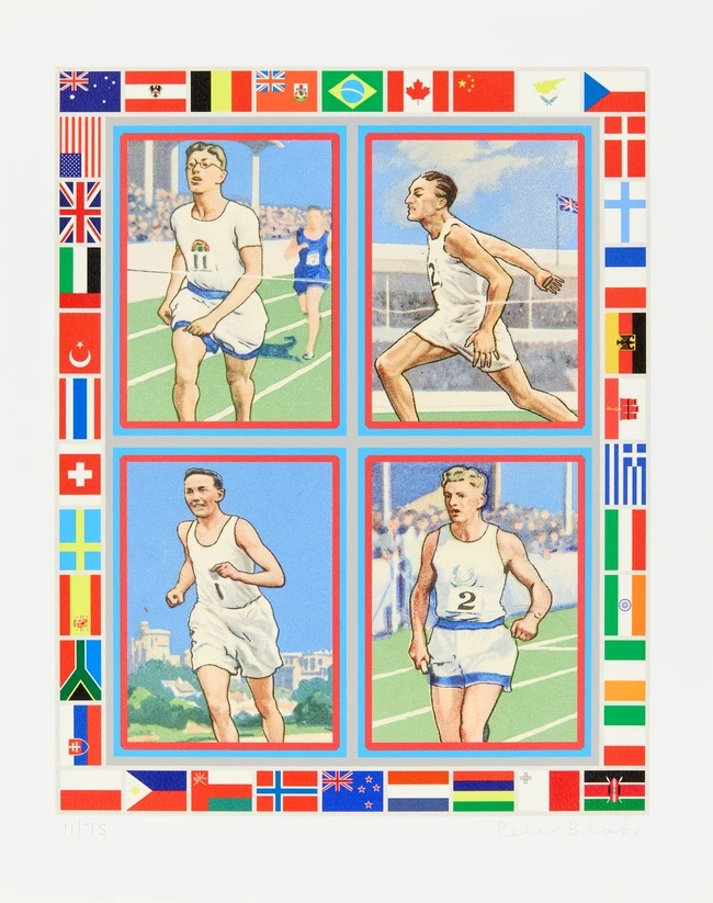 Peter Blake | The Running suite - the complete set | MutualArt