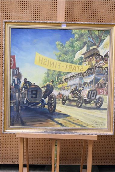 Frits Rekers | Cobe Trophy met the winning Buick | MutualArt