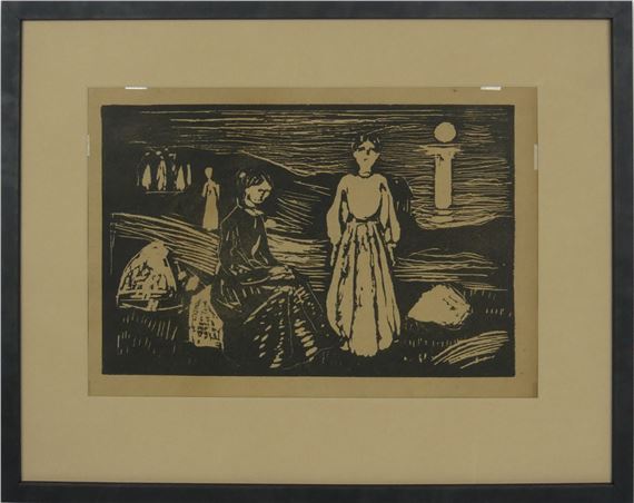 Edvard Munch | Women on the beach | MutualArt