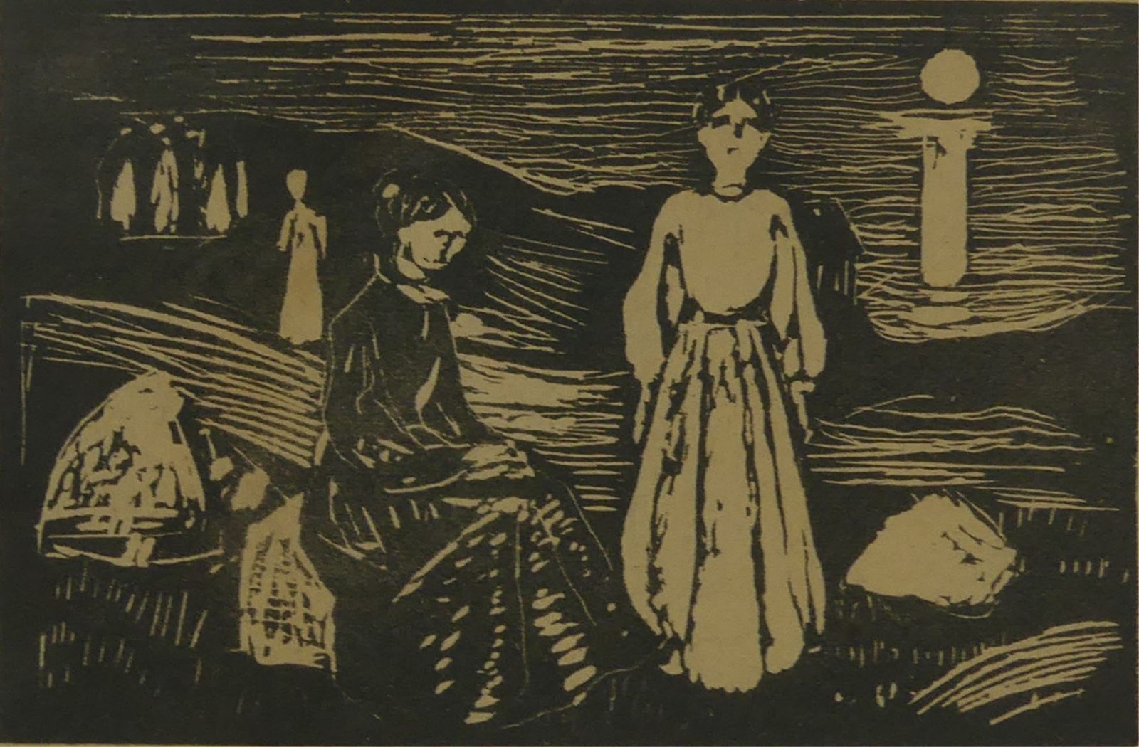 Edvard Munch | Women on the beach | MutualArt