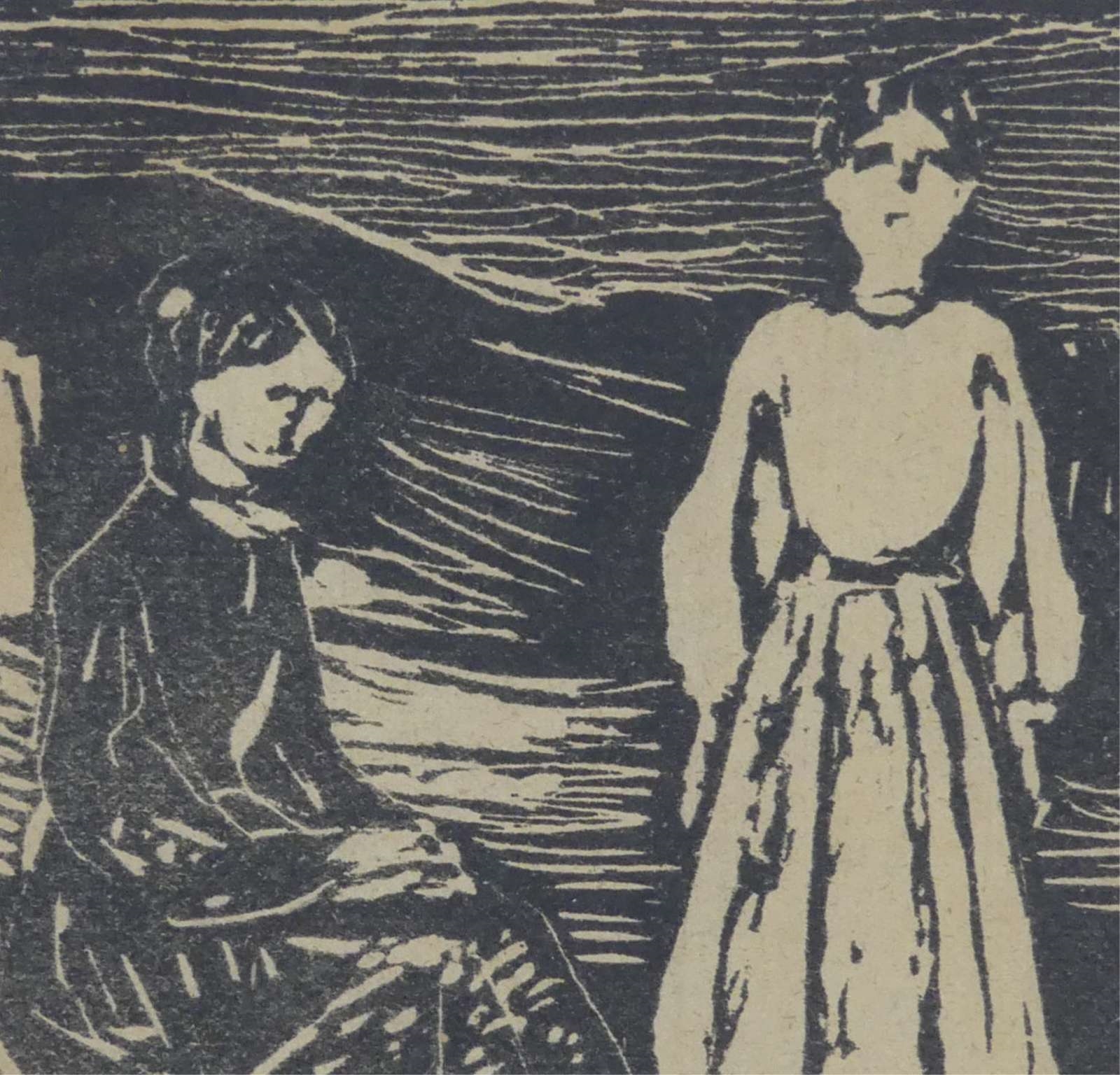 Edvard Munch | Women on the beach | MutualArt