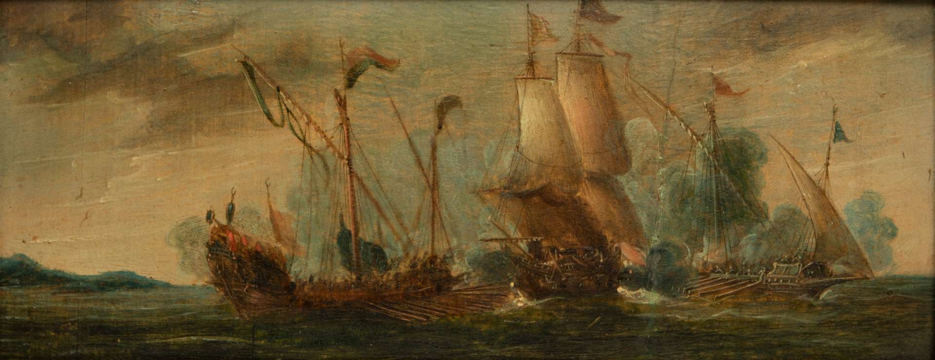 Dutch School, 19th Century | Zeeslag | MutualArt