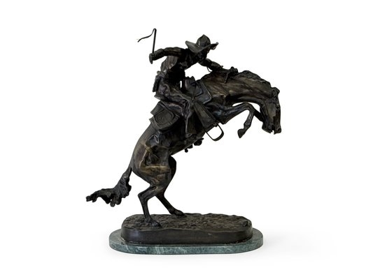 Frederic Remington | The Bronco Buster | MutualArt