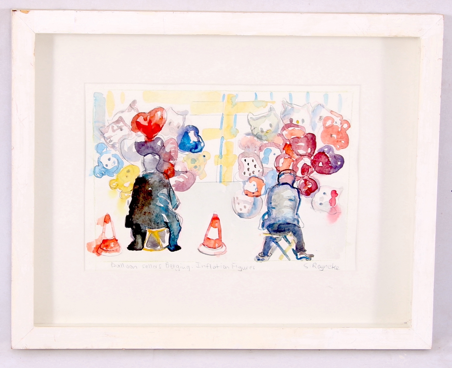 Susan Reyneke | BALLOON SELLERS BULGING INFLATION FIGURES | MutualArt