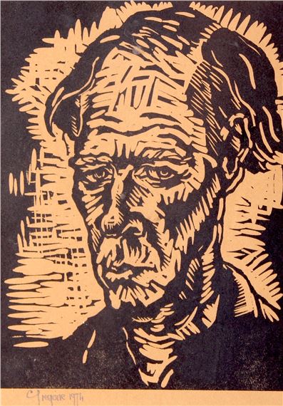 Gregoire Johannes Boonzaier | SELF PORTRAIT (1974) | MutualArt