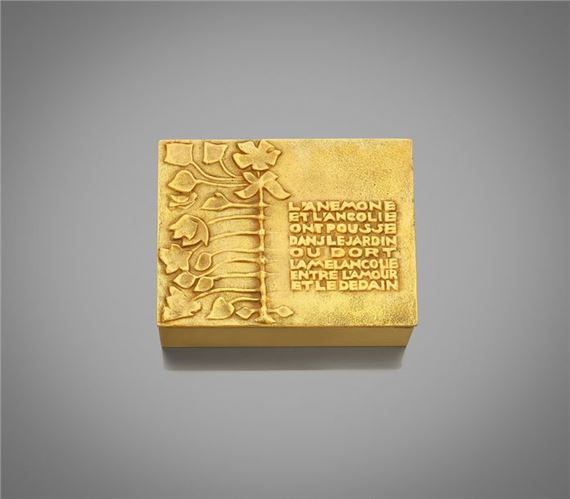 Line Vautrin | Anemone and columbine' box | MutualArt
