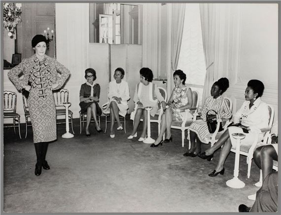 Christian Dior | Madame Bongo, wife of the Gabonese president currently ...