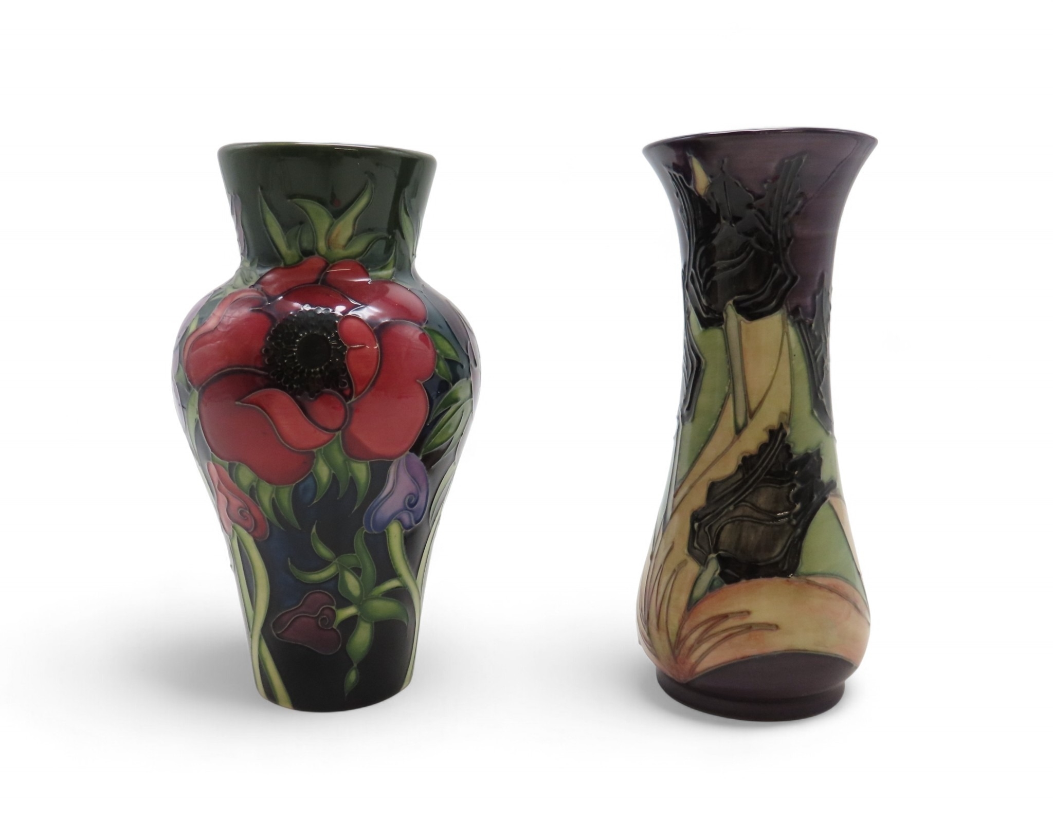 Emma Bossons | MOORCROFT ANEMONE TRIBUTE PATTERN VASE (2003) | MutualArt
