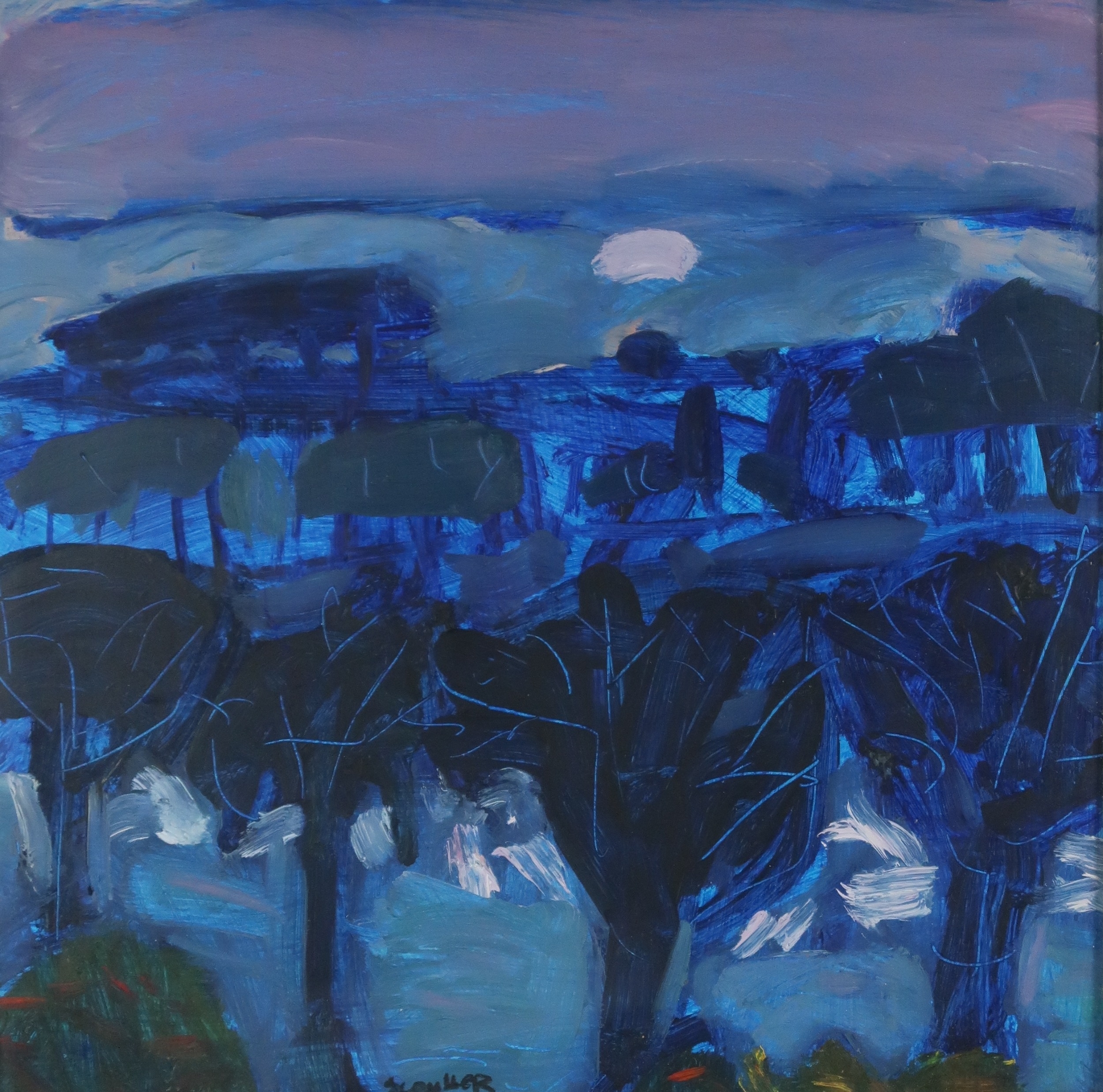 Glen Scouller | WINTER EVENING | MutualArt