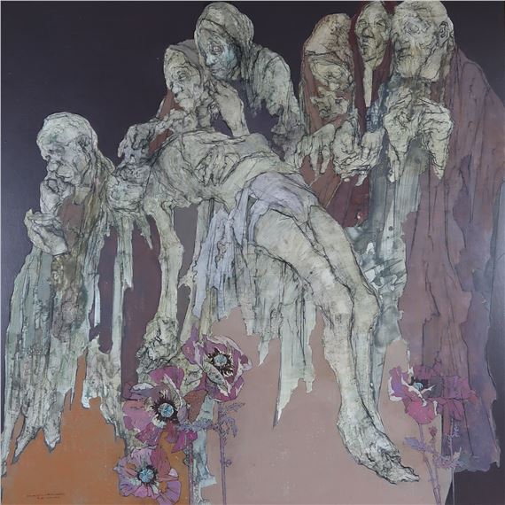 Anda Paterson | CALVARY OF THE WITHERED POPPIES | MutualArt
