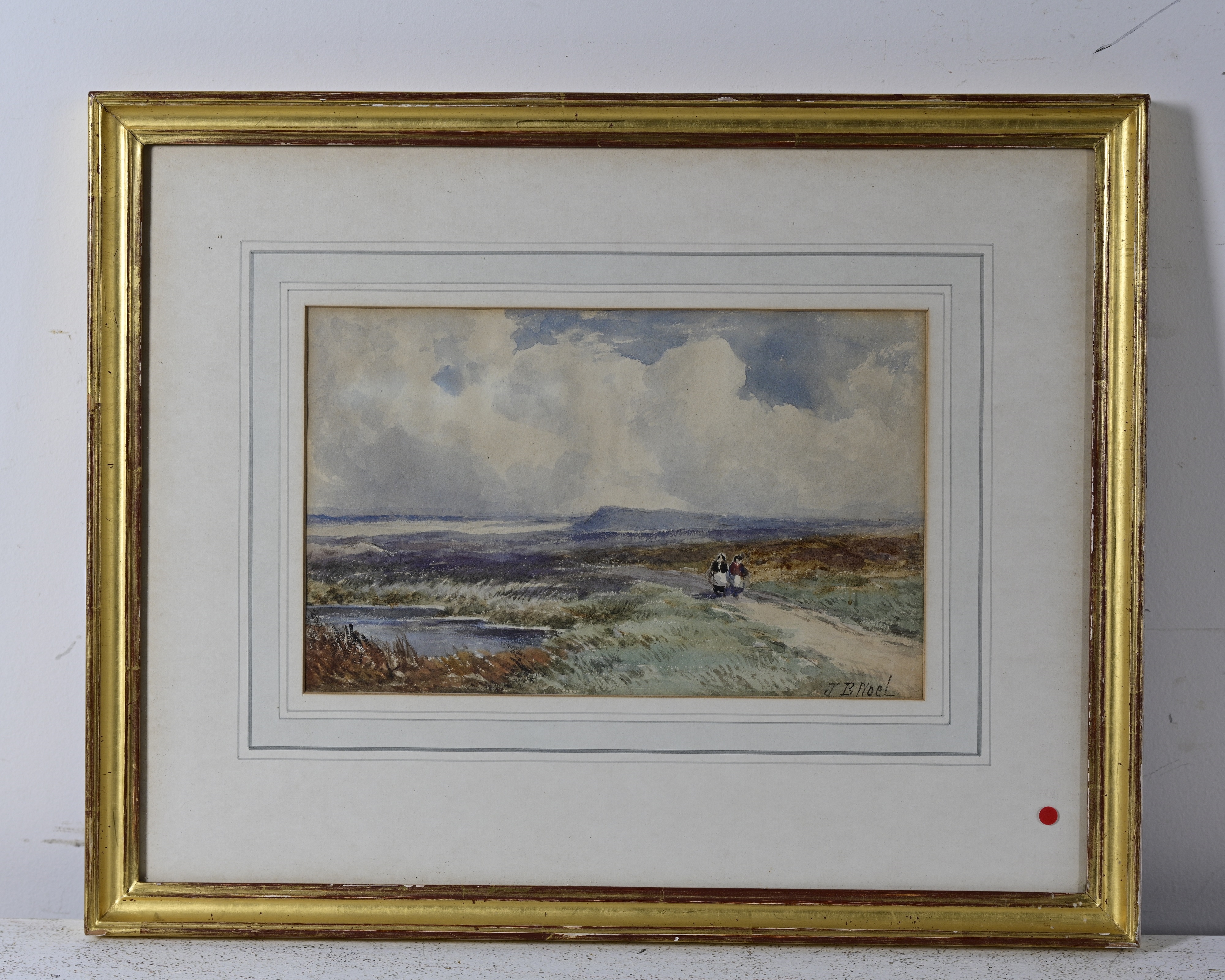 John Bates Noel | A Moorland Scene | MutualArt