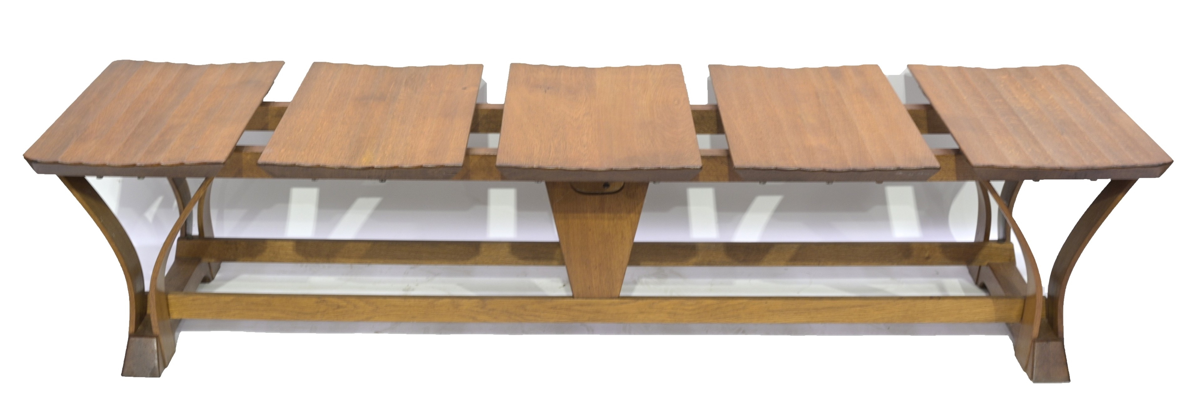 Petter Byorn Southall | a steam-bent oak five-seat gallery bench (Circa ...