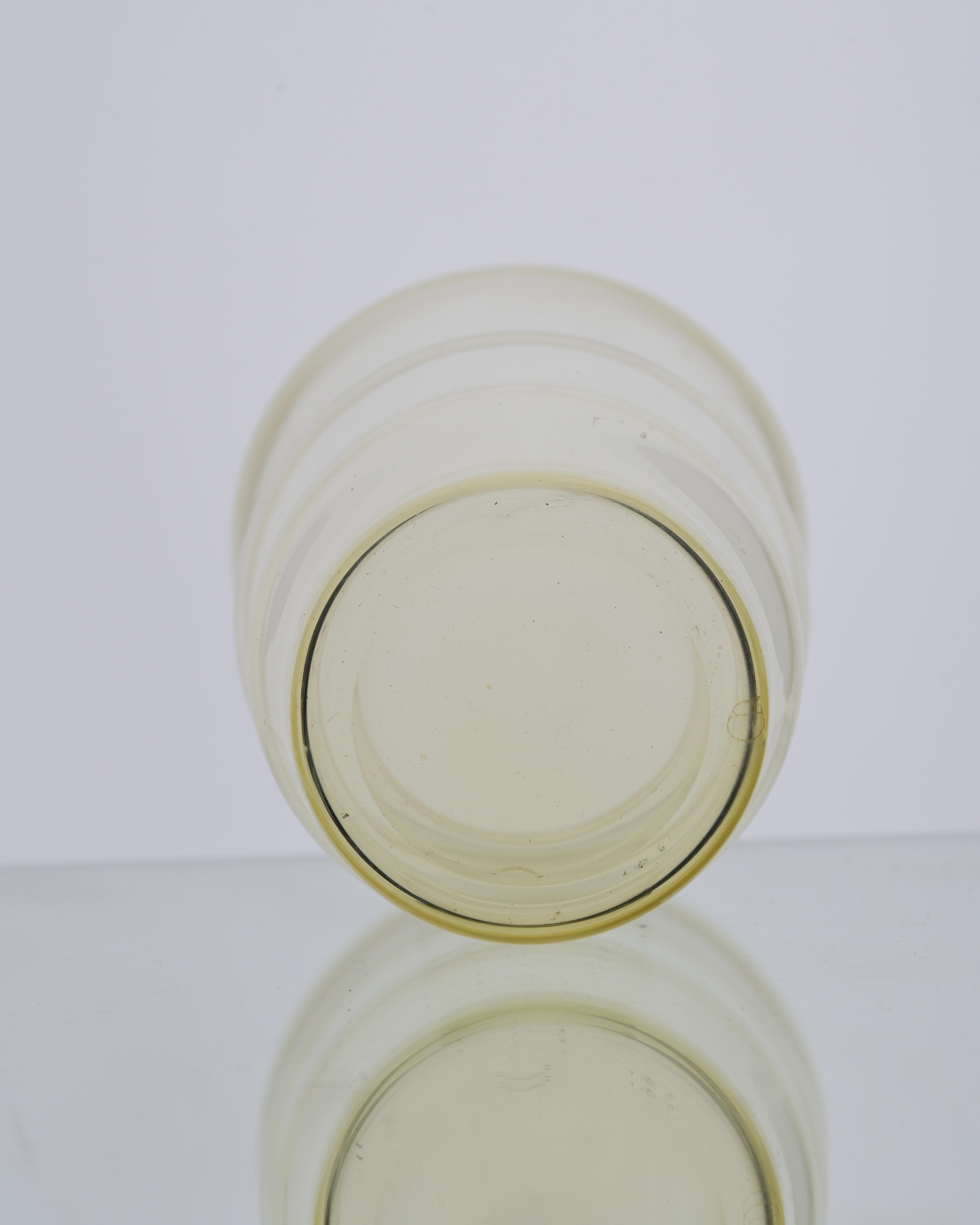 Philip Webb | Arts and Crafts amber glass beaker (Circa 1860s) | MutualArt